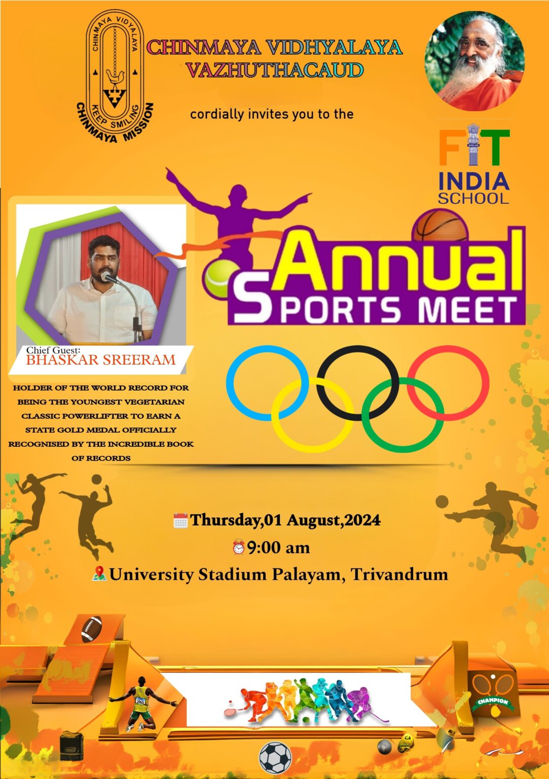 Annual Sports Meet 2024-’25 – Chinmaya Vidyalaya Vazhuthacaud